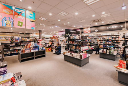 La Librairie Club au Shopping les Bastions à Tournai