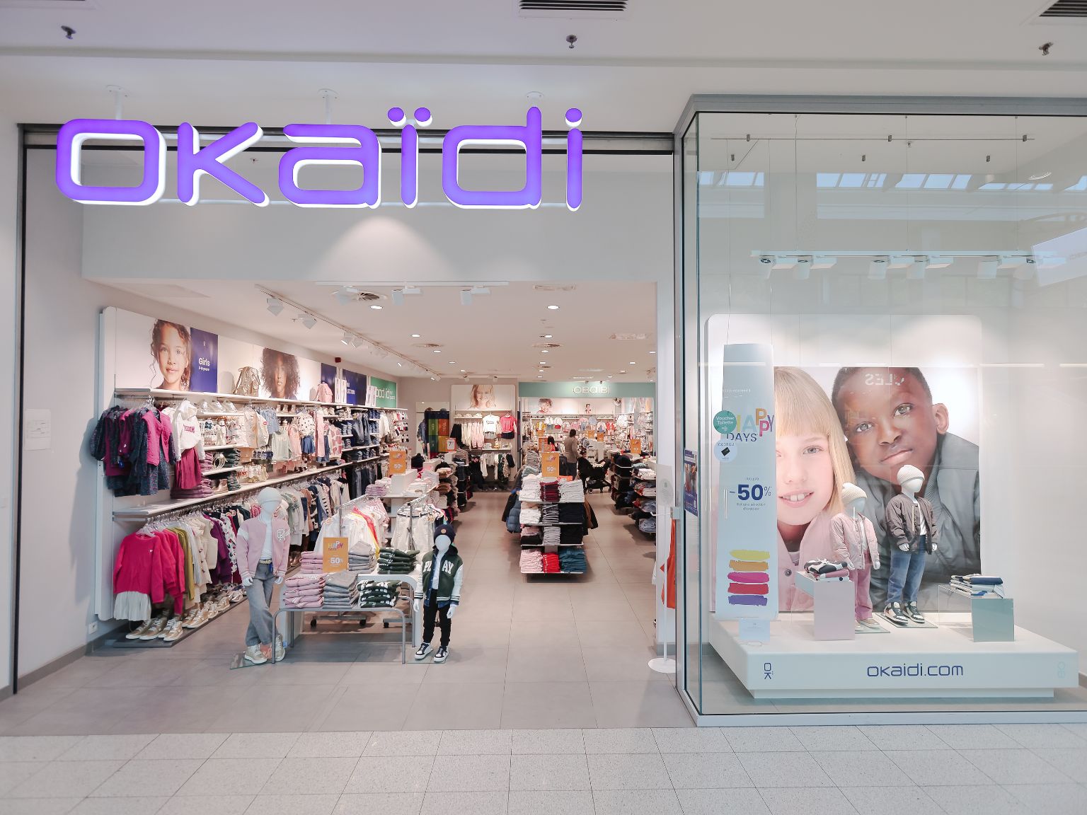 Découvrez notre boutique Okaïdi | Shopping Belle-Île Liège